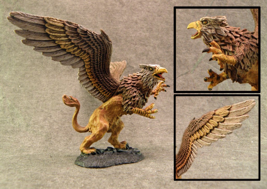 Monday Miniatures: The Griffon | Caffeineforge