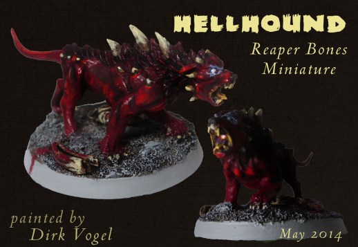 Monday Miniatures: Hellhound | Caffeineforge