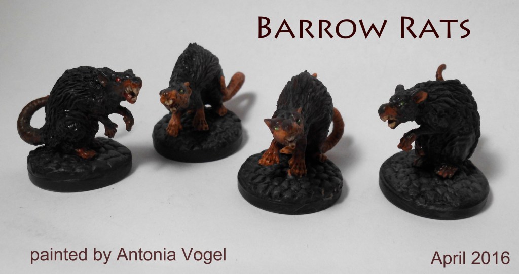 Miniature Monday – Barrow Rats | Caffeineforge