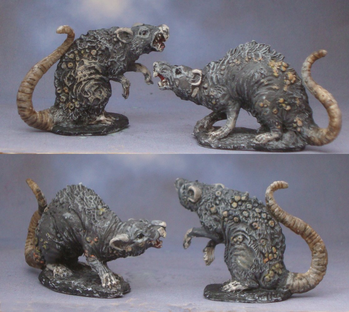 Miniature Monday – Barrow Rats | Caffeineforge