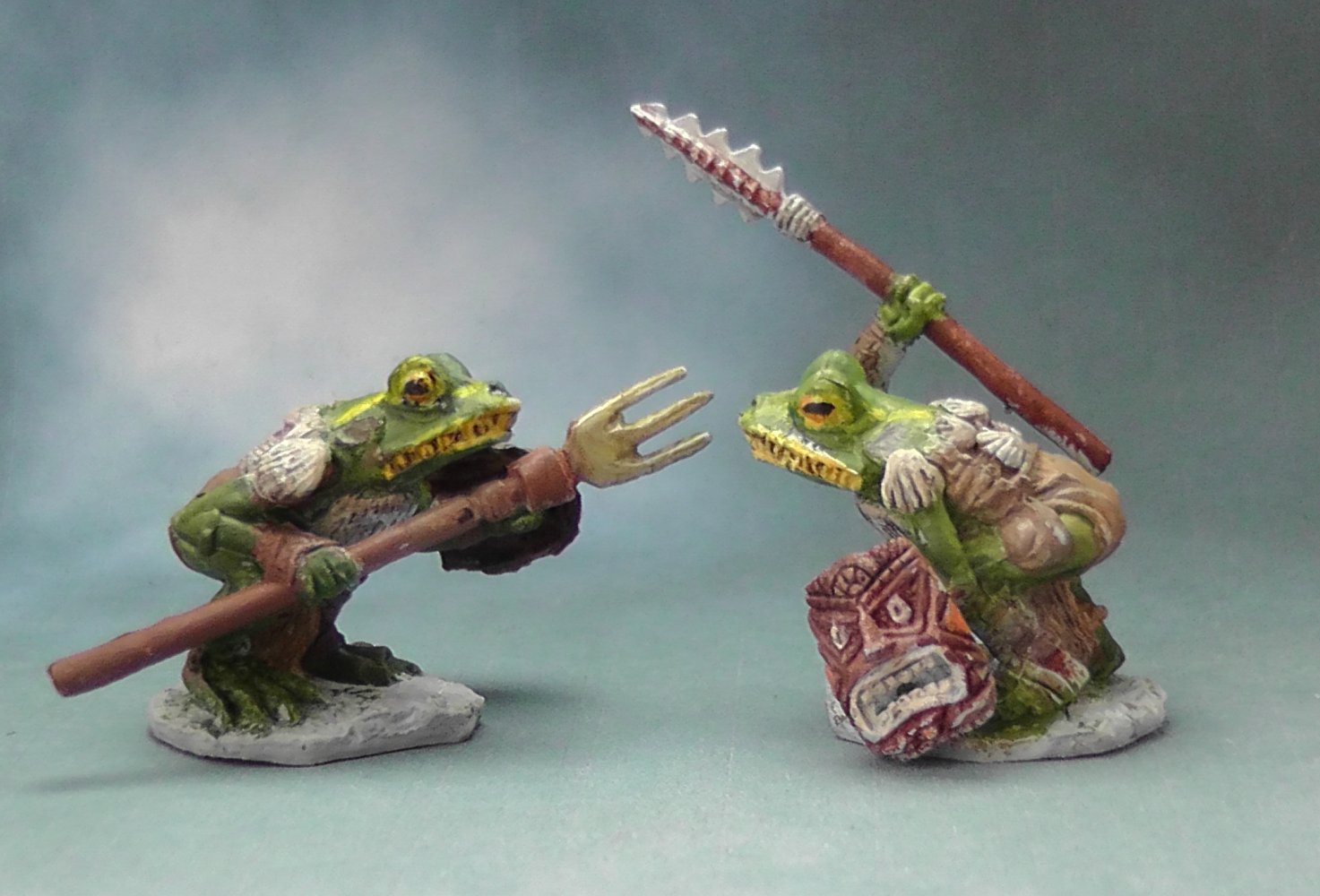 Miniature Monday – Squog Warriors | Caffeineforge