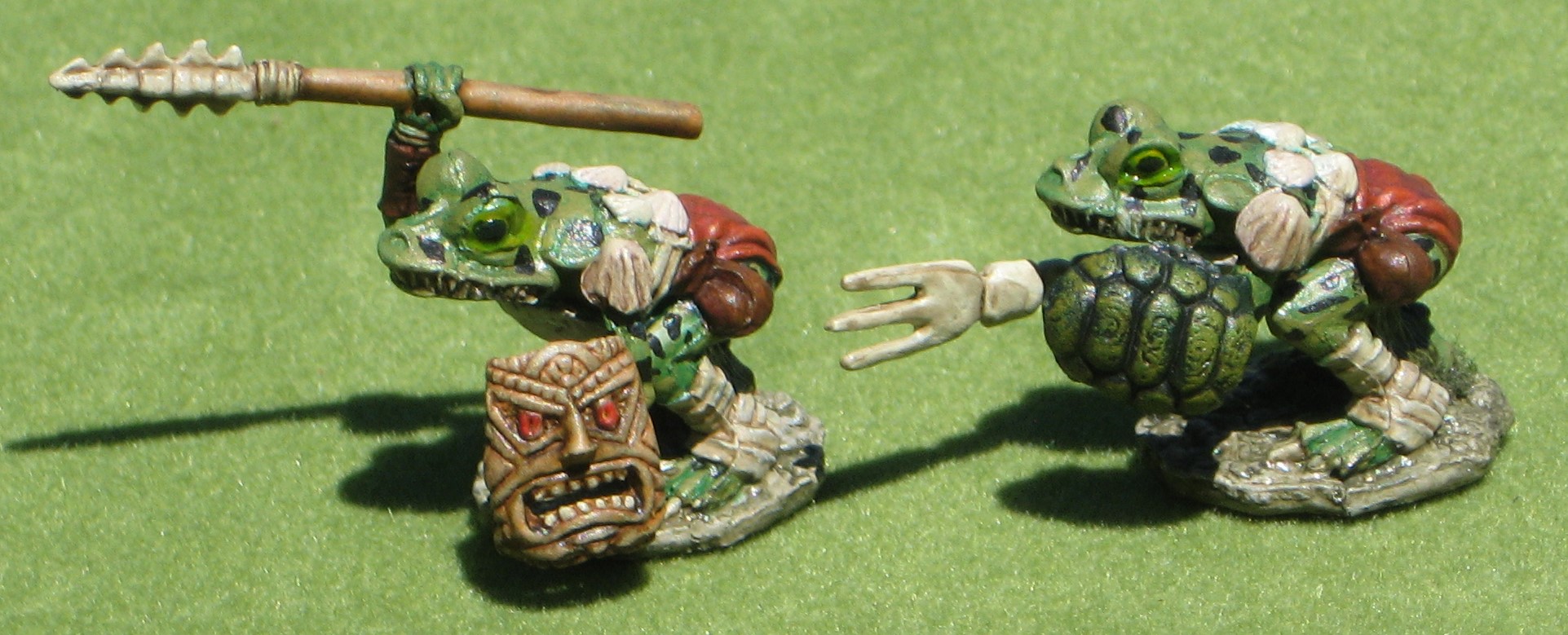 Miniature Monday – Squog Warriors | Caffeineforge