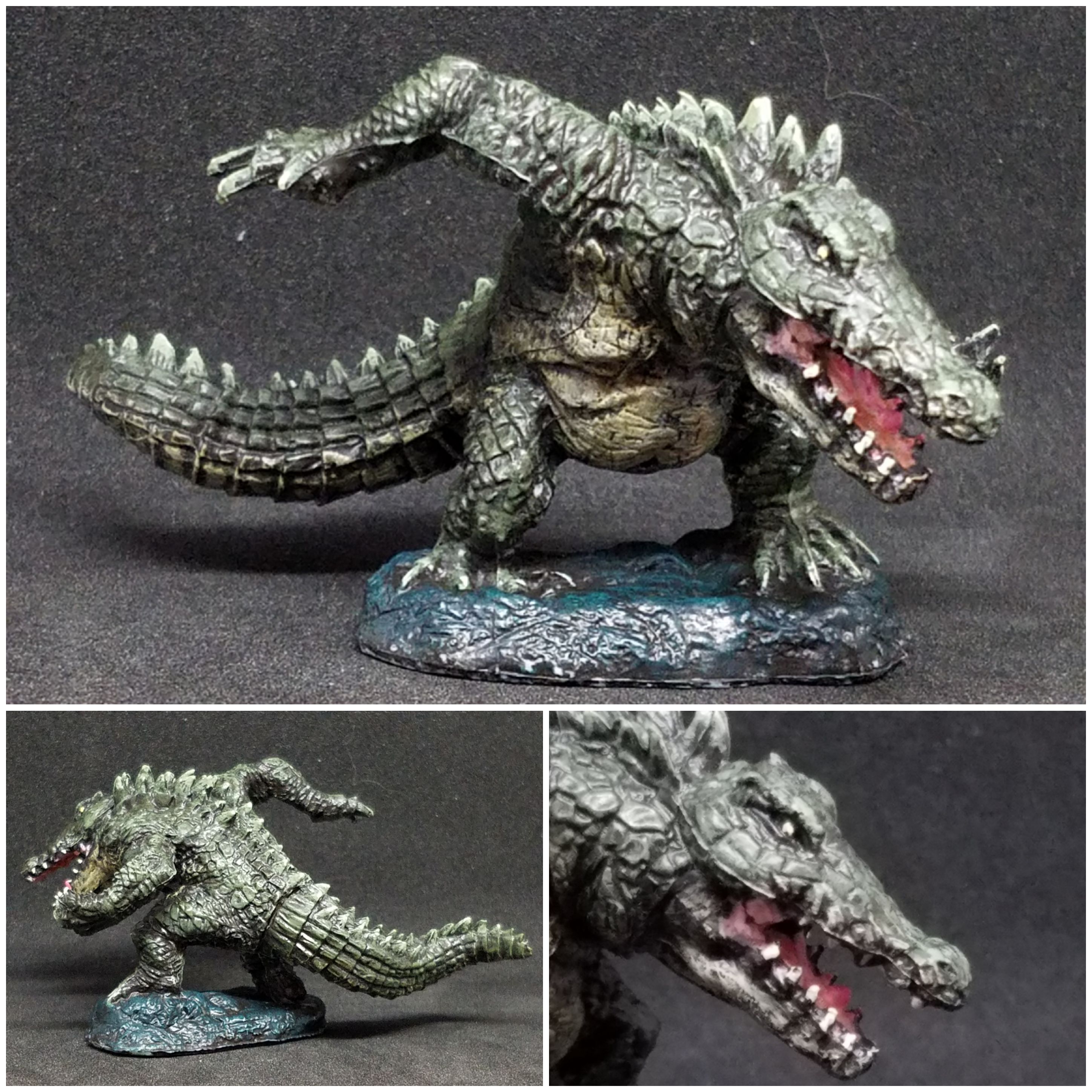 Miniature Monday – Werecrocodile | Caffeineforge