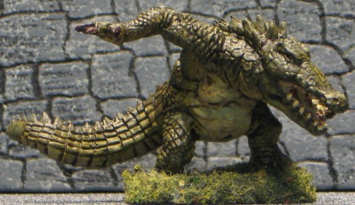 Miniature Monday – Werecrocodile | Caffeineforge
