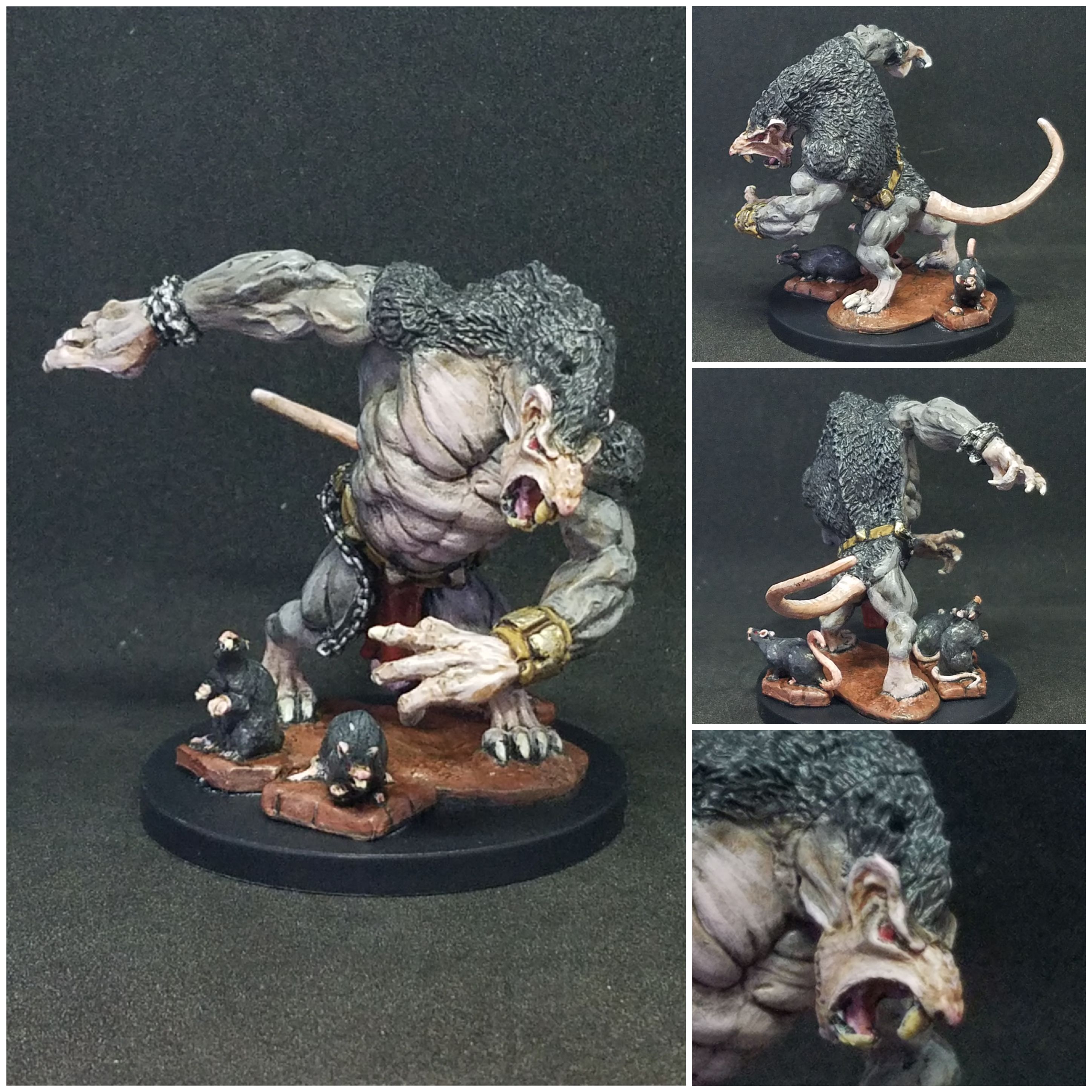 Miniature Monday – Were Rat | Caffeineforge